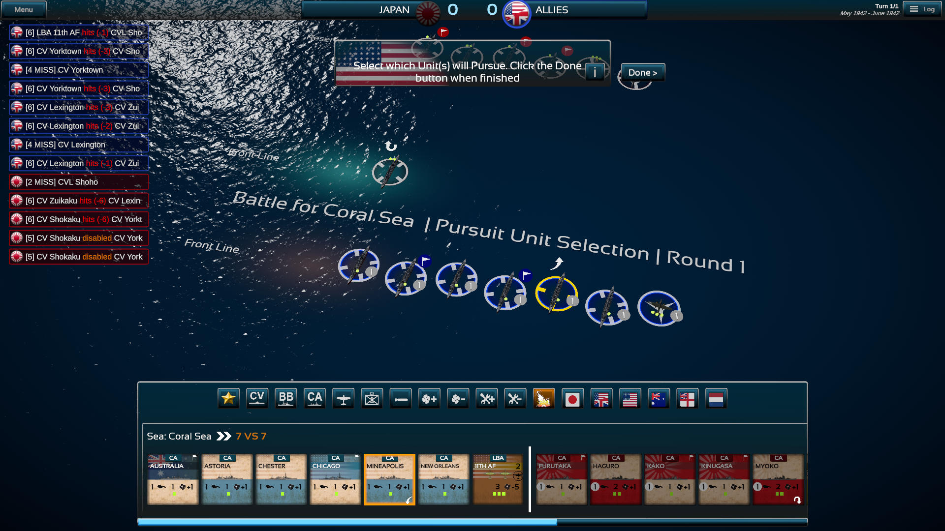 Fleet Commander – Pacific : new screenshots – Fleet Commander
