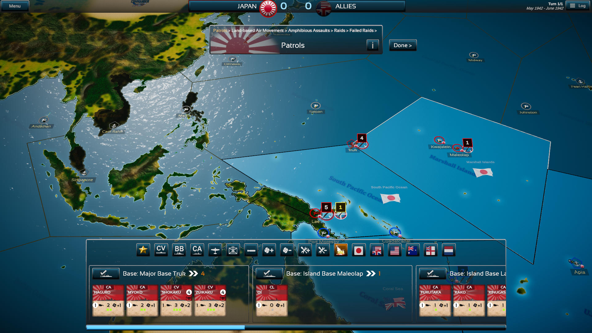 Fleet Commander – Pacific : new screenshots – Fleet Commander